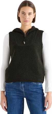 Cecil Teddy Troyer Weste raw khaki XXL