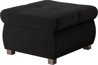 Mirjan24 Polsterhocker Sitzbank Orkan klein Hocker Sitzhocker Modern Pouf Fu&szlig;bank Sitzm&ouml;bel 60x60 (Piano 17)