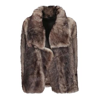 Yves Salomon Damen, Jacken, Braun, SGröße