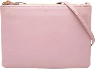 Celine Pre-owned Trio Crossbody Bag - - Pre-owned - Damen - Rosa - ONE SIZE