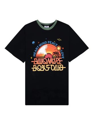 Billionaire Boys Club t-shirt à imprimé Record - Noir