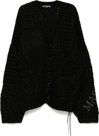 MASTERMIND WORLD cardigan à logo - Noir