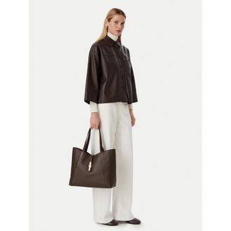 Furla Handtasche Furla Goccia L WB01788 BX3353 CN 2460S Dunkelbraun