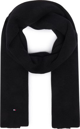 Tommy Hilfiger Schal Tommy Hilfiger Flag AW0AW19120 Schwarz