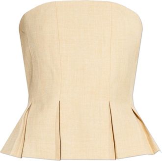 Gestuz Femme, Tops, Jaune, Taille: 38 FR Stacy Top