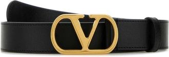 Valentino Garavani Homme, Accessoires, Noir, Taille: 110 CM Ceinture VLogo Signature