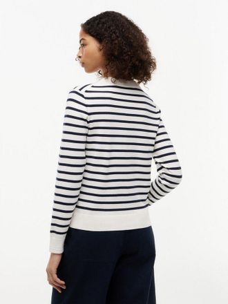 Tommy Hilfiger Strickjacke Baumwollmischung, goldfarbene Kn&ouml;pfe