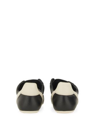 Rick Owens Leather Sneaker - Black