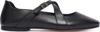 Tommy Hilfiger Ballerinas Tommy Hilfiger Th Buckle Cross Strap Maryjane FW0FW09431 Schwarz