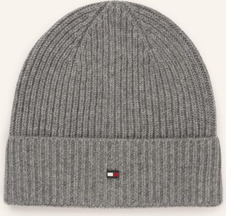 Tommy Hilfiger Cashmere-M&uuml;tze grau