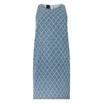 Pinko Pinko, Femme, Robes, Bleu, Taille: 38 FR Robe Amorino