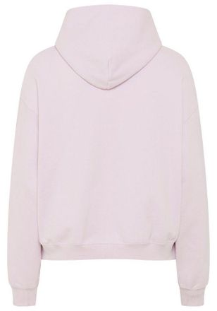 Nike Kapuzensweatshirt W NK STDO FLC MW OS PO HDY mit Rundhalsausschnitt, aus Baumwolle und Polyester, in normaler L&auml;nge