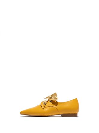 FLY London Fly London Damen SEDI267FLY Derby, Yellow, 41 EU