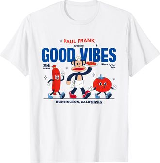 Paul Frank Diner Julius Monkey serviert gute Laune T-Shirt