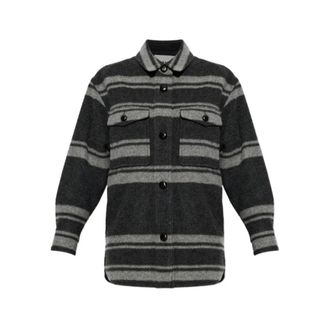 Isabel Marant Harveli Jakke - - Jackets - Damen - Grau - L