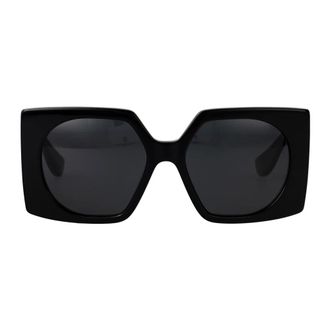 Valentino Garavani VLogo Signature Square Sonnenbrille - - Accessories - Damen - Schwarzk - 55 MM