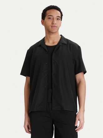 Calvin Klein Hemd LV04LF114G Schwarz Relaxed Fit