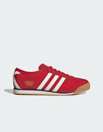 adidas Originals Italia 70s - Schuhe in Scarlet / Wollwei&szlig; / Gummi-Rot