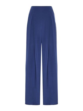 Max Mara Casual Hose - Blau