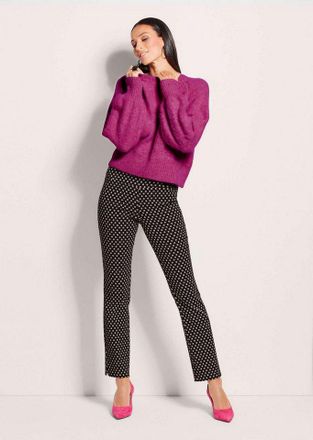 Madeleine Strickpullover Stehkragen-Pullover