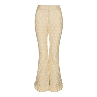 RAXXY Gesteppte Hosen - - Trousers - Damen - Wei&szlig; - M