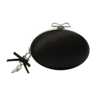 Self Portrait Crystal Box Clutch - - Bags - Damen - Schwarzk - ONE SIZE