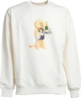 Drôle de Monsieur Herren, Sweatshirts & Hoodies, Weiß, LGröße