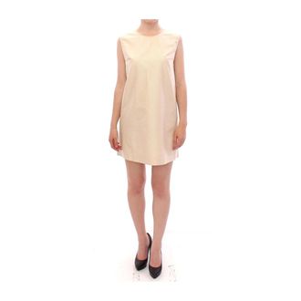Andrea Incontri Femme, Robes, Beige, Taille: 40 FR Robe Trap&egrave;ze