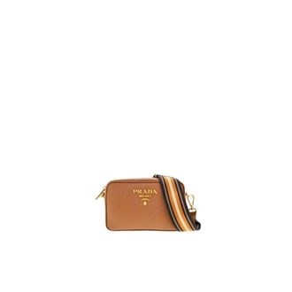 Prada Mini Camel Phenix Ledertasche - - Bags - Damen - Braun - ONE SIZE