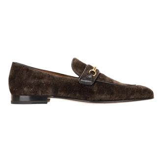 Tom Ford Samt-Loafer - - Shoes - Herren - Braun - 44 1/2 EU