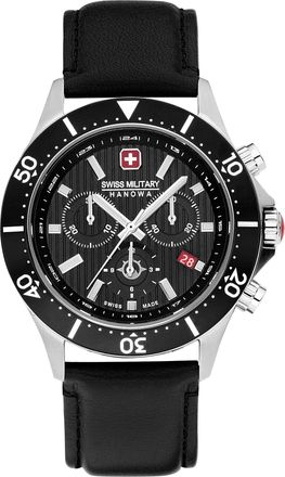 Swiss Military Hanowa Uhren - Quarzuhr Flagship X Chrono - Gr. unisize - in Schwarz - für Damen