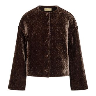 Momoni Femme, Vestes, Brun, Taille: 40 FR Manteau Cranberry