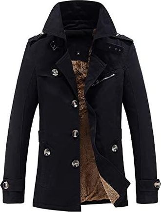 Generic Veste Homme Mi Saison Manteau Homme Long Blouson Bombers Homme Hauts De Costume Pour Adultes Manteau Automne Hiver Homme 2023 Cardigan Homme Hiver 202