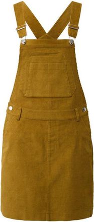 QS by s.Oliver Minikleid Kleid Mini-Latzkleid aus Cord