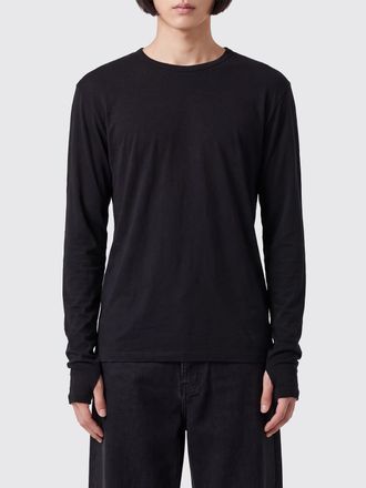 Thom Krom T-shirt &agrave; manches longues en coton &agrave; la coupe slim et col rond