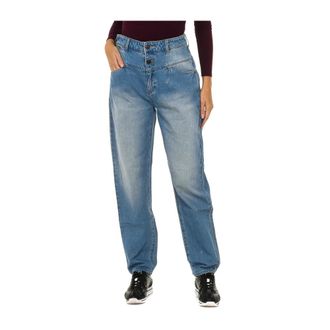 Armani Jeans Vintage Denim Jeans mit Logo-Detail - - Jeans - Damen - Blau - W25
