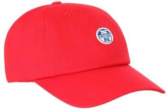 North Sails Casquette de Baseball Homme Casquette réglable avec visière Article 623204 Baseball, 0230 Rosso/Red, Taille Unique