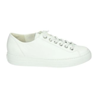 Paul Green Sportliche Low-Top Wei&szlig;e Ledersneaker - - Shoes - Damen - Wei&szlig; - 37 EU