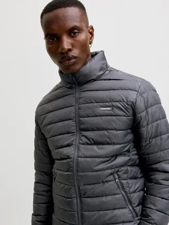 Jack & Jones Steppjacke JJELVIS LIGHT PUFFER COLLAR Kunstfaser, regular fit