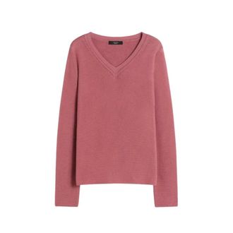 Max Mara Damen, Strickwaren, Rosa, LGr&ouml;&szlig;e