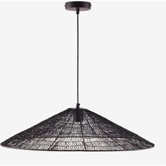 Sklum H&auml;ngende Deckenlampe &Oslash;65 cm aus Eisen Benilde Schwarz