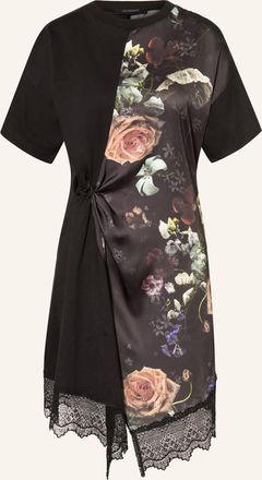 AllSaints Allsaints Kleid Lana Lace Im Materialmix Mit Spitze schwarz