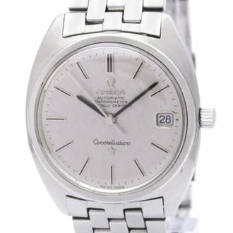 Omega Montre Pre-owned Constellation 168.017 - Homme - Pre-owned - Gris - Taille: ONE Size
