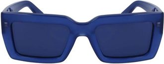 Ferragamo Femme, Accessoires, Bleu, Taille: ONE Size Sf1108S542142 Lunettes de soleil