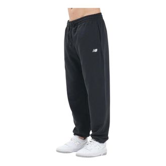 New Balance Homme, Pantalons, Noir, Taille: L Pantalon de sport noir coupe moderne