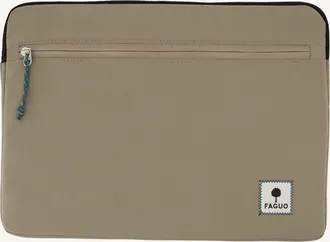 Faguo Sac ordinateur beige clair