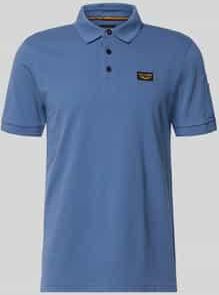 PME Legend Slim Fit Poloshirt mit Logo-Patch
