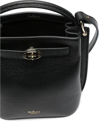 Mulberry Calfskin Leather Shoulder Bag - Black