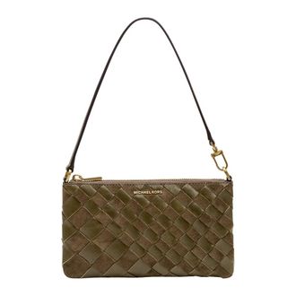 Michael Kors Jet Set MD TZ Wristlet - - Bags - Damen - Gr&uuml;n - ONE SIZE