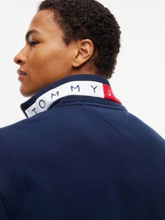 Tommy Jeans Sweatshirt RELAXED BRANDED COLLAR Relaxed fit mit Troyer-Kragen